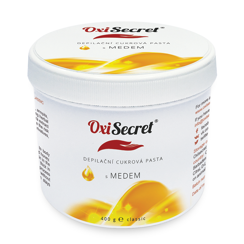 Sugar paste with Honey Classic - OxiSecret